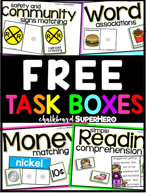 Freebies Chalkboard Superhero